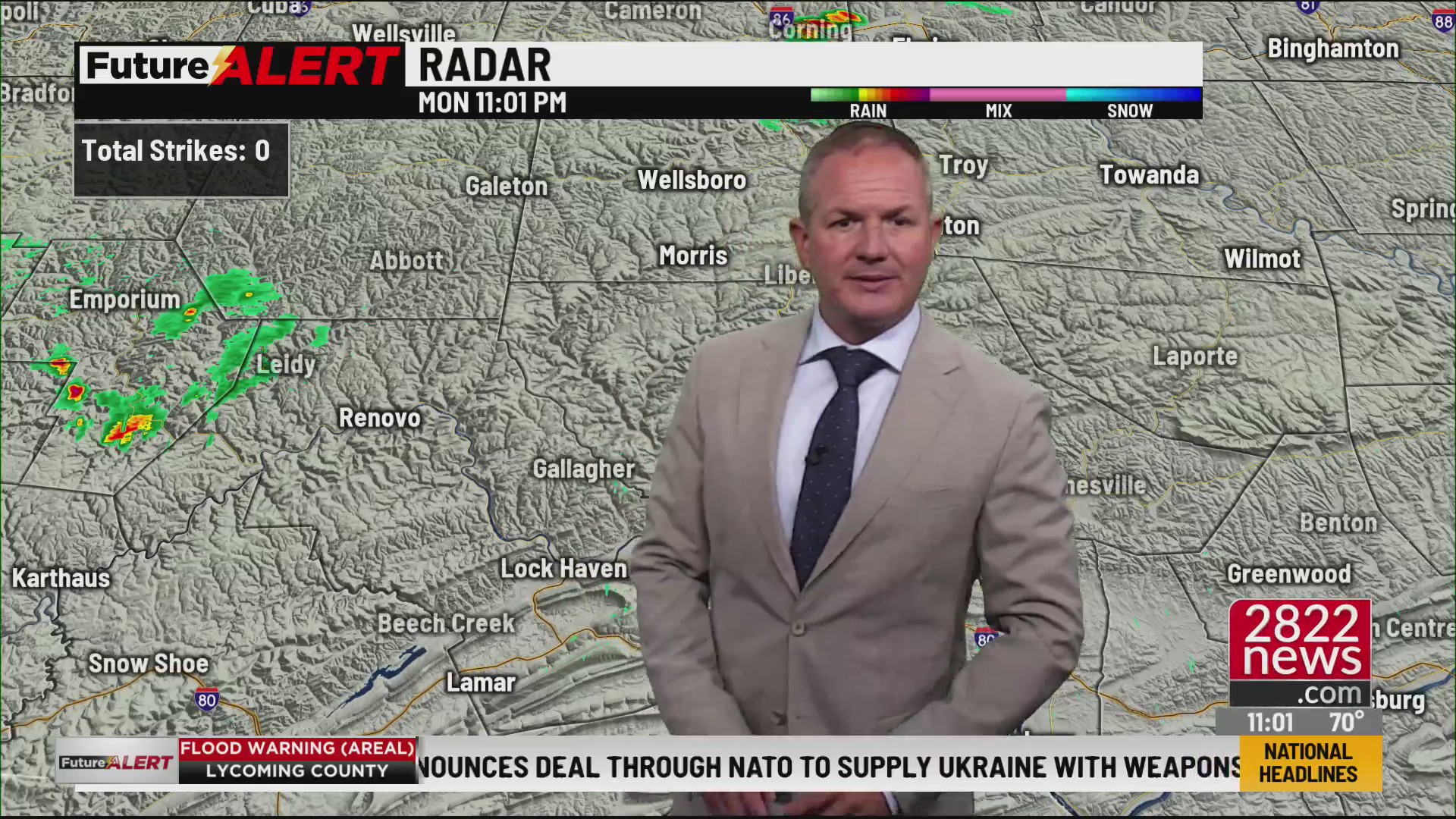 Your Future Alert Weather Forecast 7.14.2025 11pm