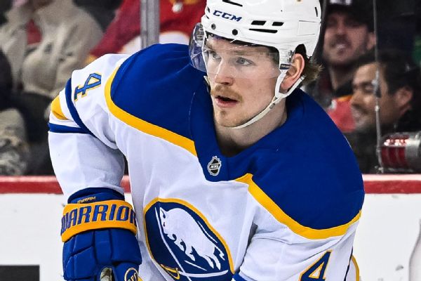 Sabres extend D Bowen Byram on 2-year, $12.5M deal