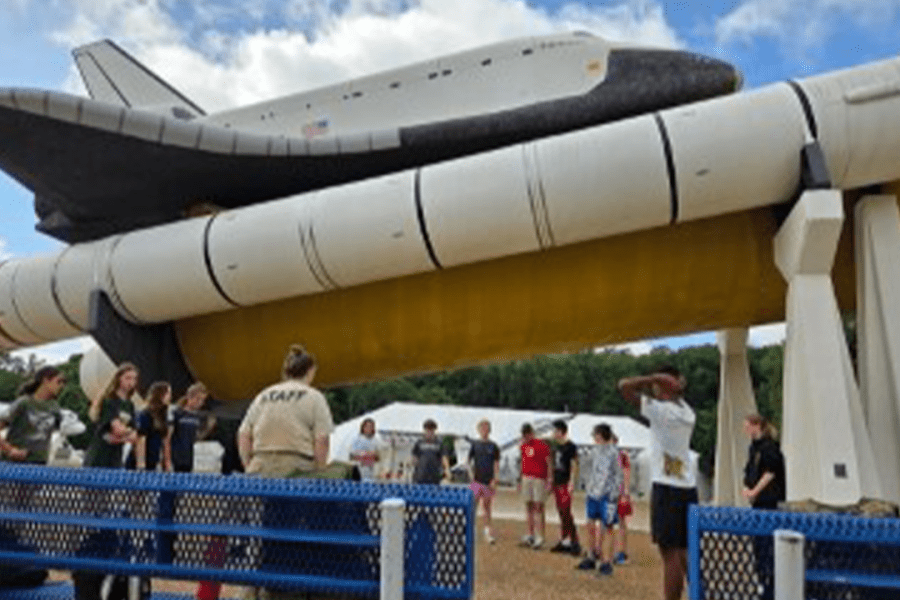 Tyler young marine graduates from NASA rocket program