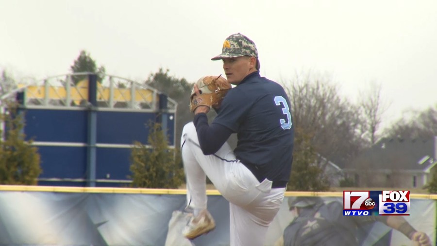Sycamore native and Rock Valley College pitcher Ethan Storm taken by ...