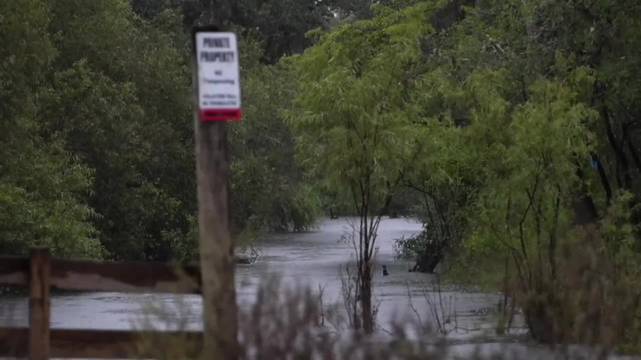National Weather Service issues flood warning for part of DeSoto County