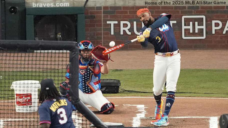 Twins' Byron Buxton bows out in semifinals of 2025 Home Run Derby