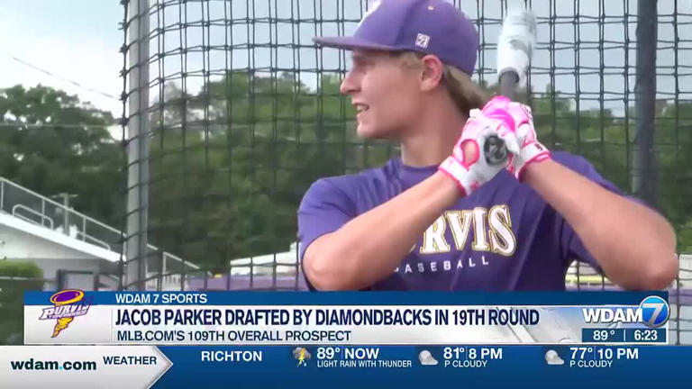 Purvis’ Jacob Parker selected by D’backs in MLB Draft