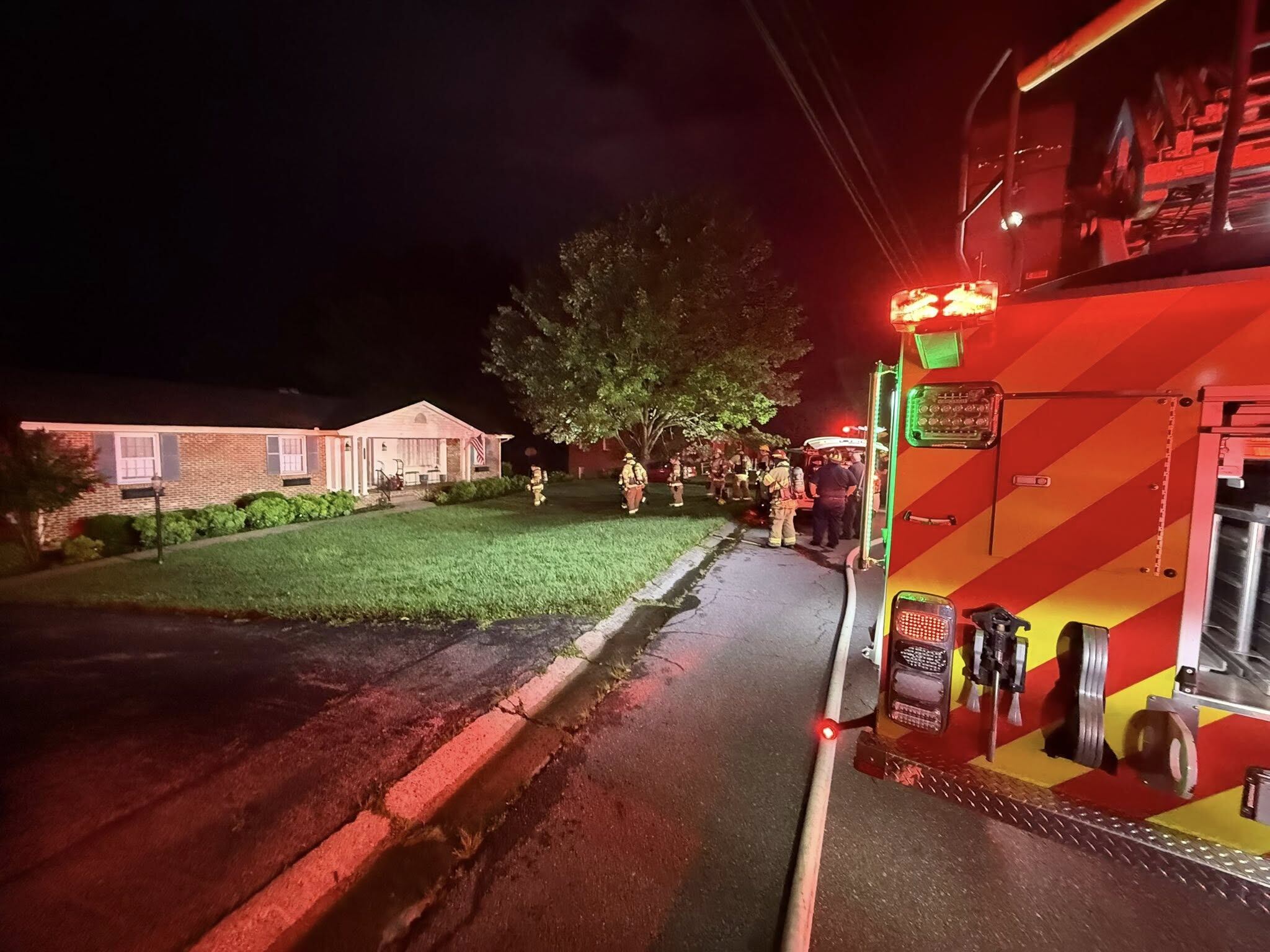Two displaced by Cave Spring house fire