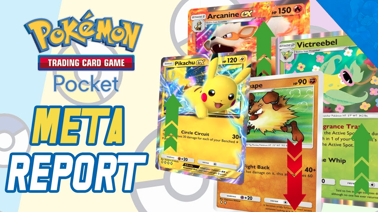 Top Decks & Off-Meta Stars in the Pokémon Pocket Meta Report