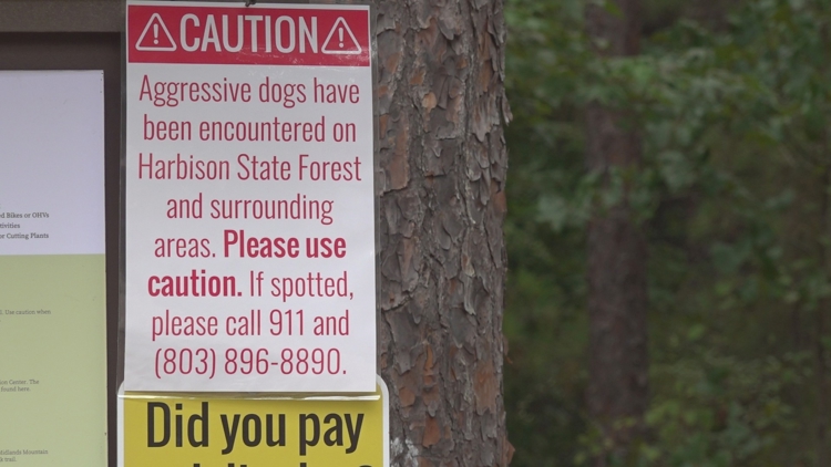 Harbison State Forest temporarily closed after dog attack