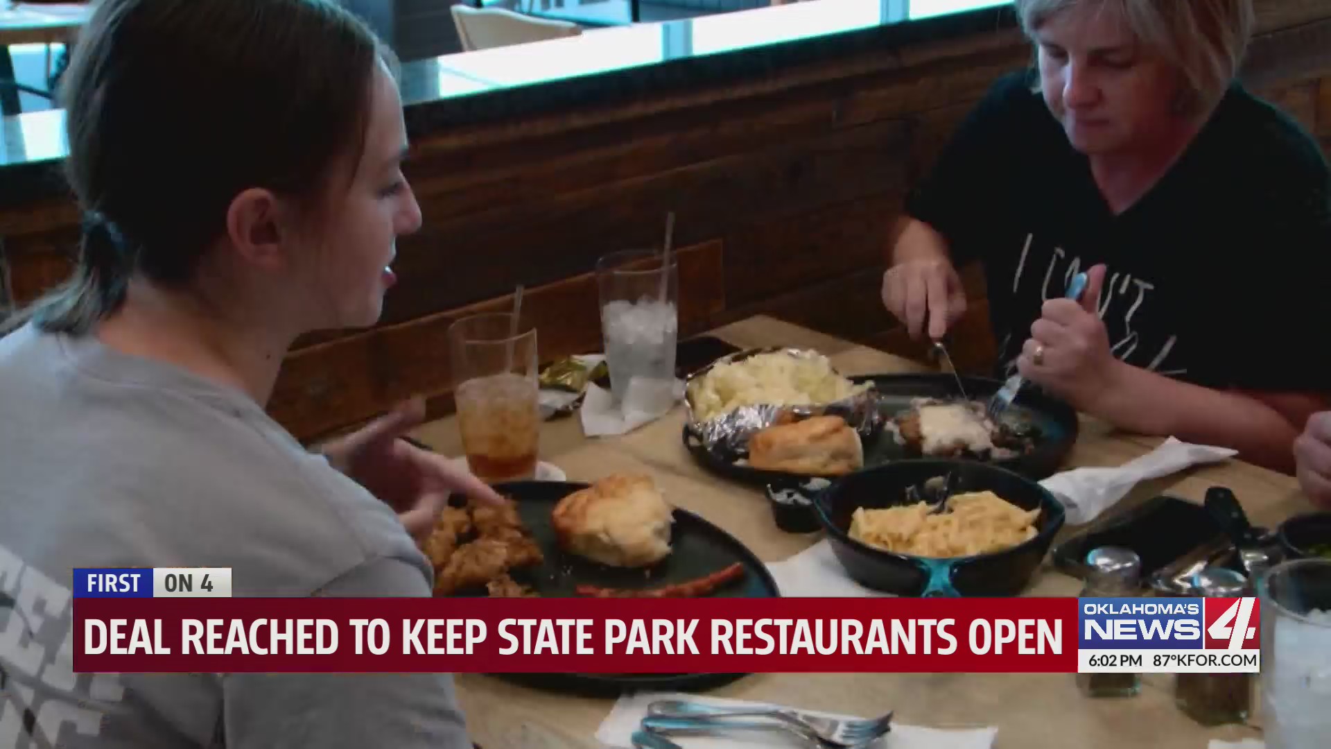 Deal reached to keep state park restaurants open