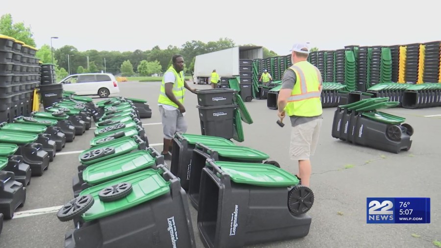 Longmeadow begins distribution of new recycling carts