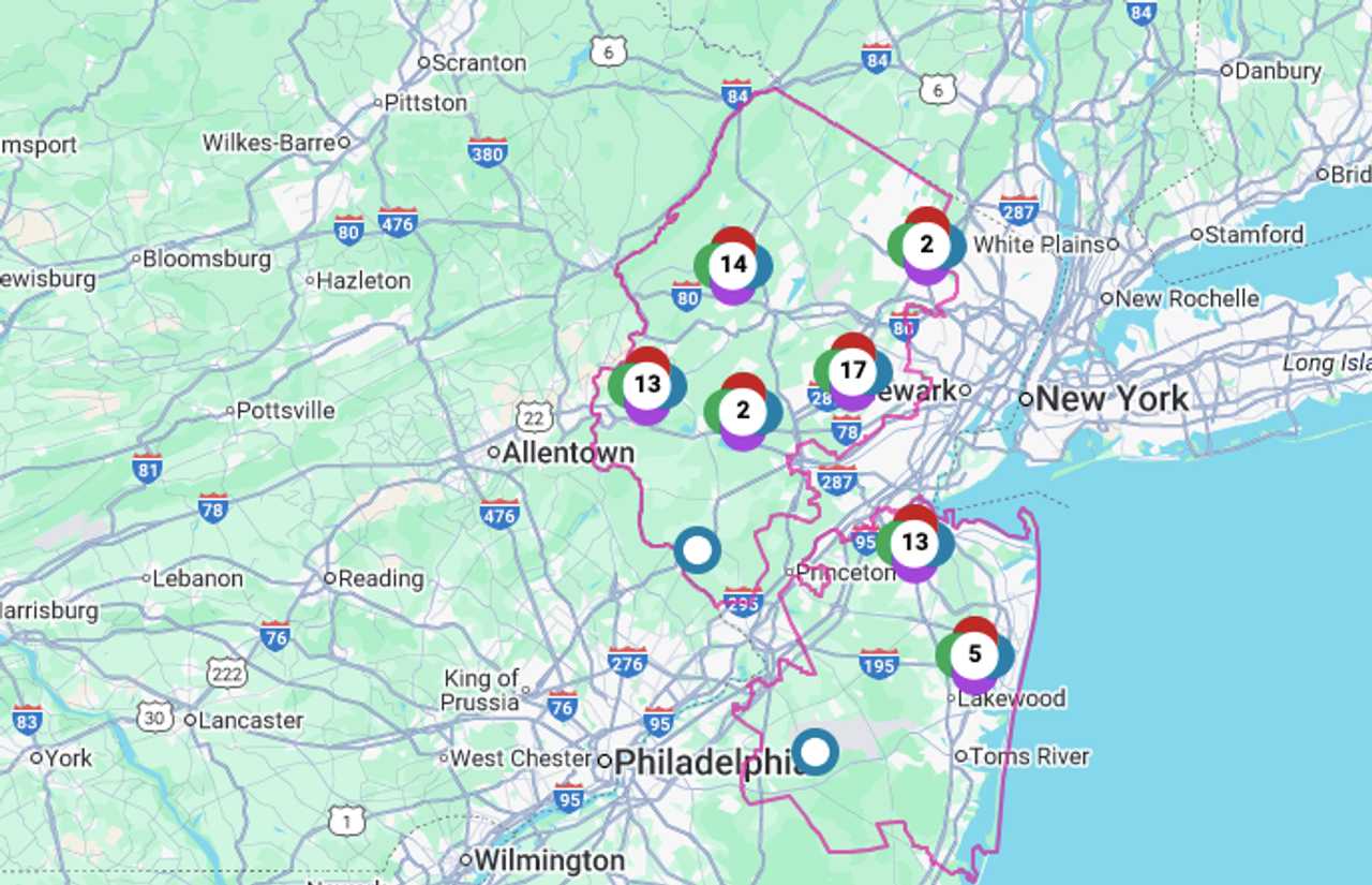 Downpours Slam NJ: Streets Flood, Trees Down, Power Cut to Thousands