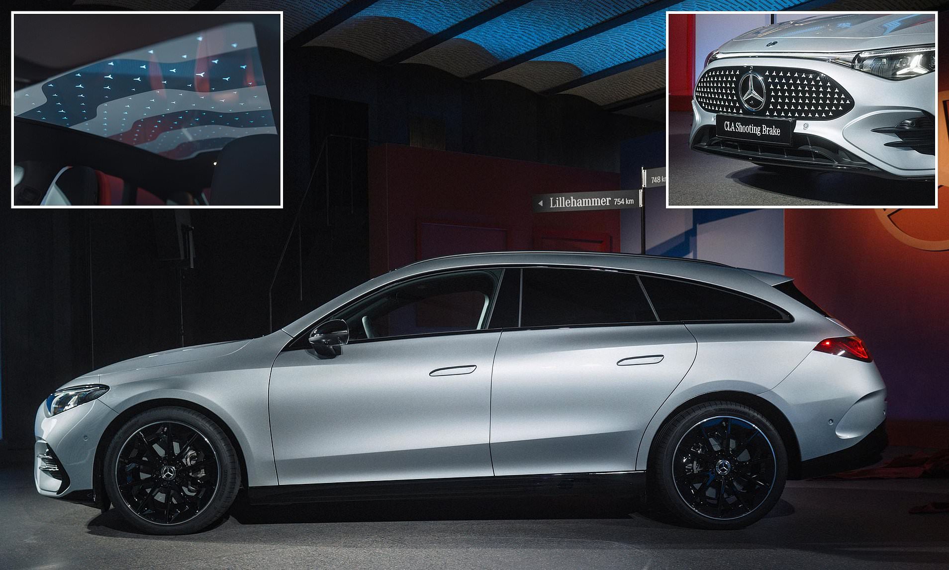 Mercedes unveils electric Shooting Brake with a range of more than 470 ...