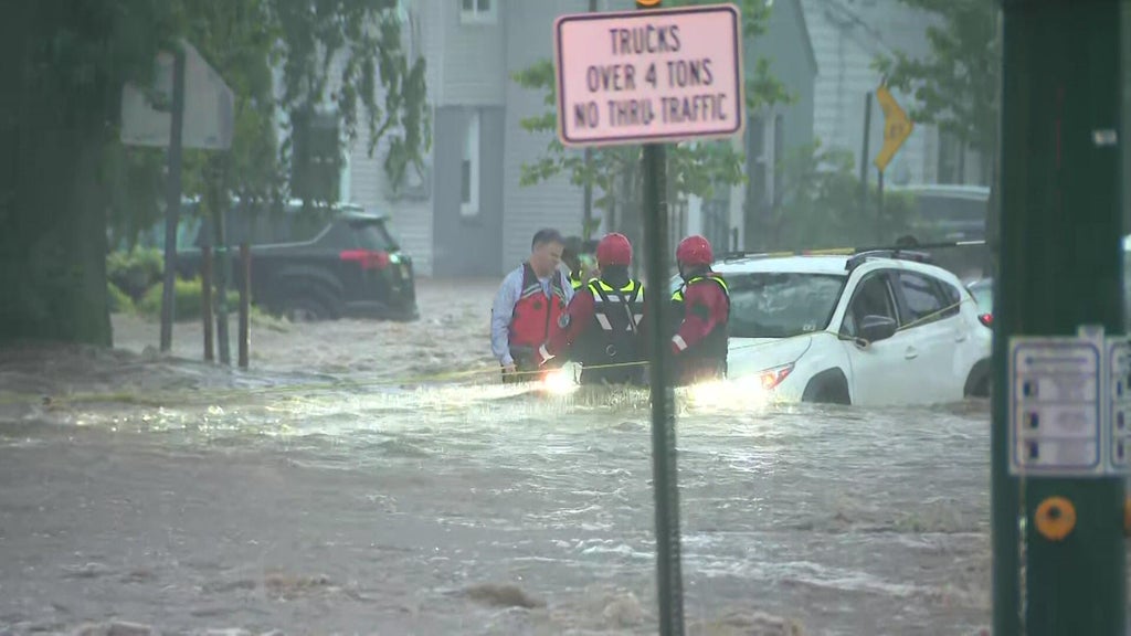 Photos show flash flooding damage in New York City-area storms