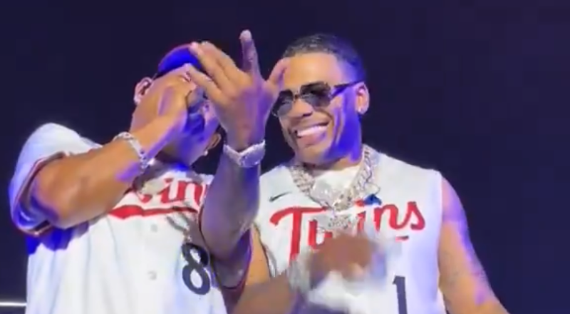 Nelly brings out City Spud to perform “Ride Wit Me”