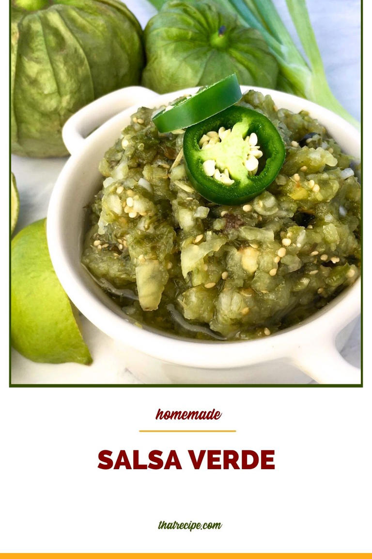Roasted Salsa Verde: Easy Fresh Recipe