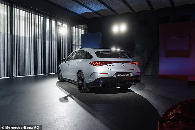 Mercedes unveils electric Shooting Brake with a range of more than 470 ...