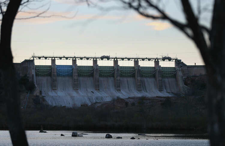 Nearly flooded Texas lake forces opening of Buchanan Dam gates