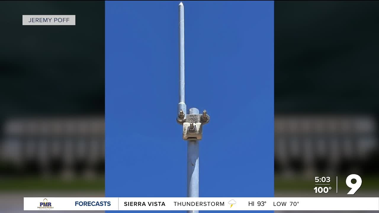 Lightning rod systems offer protection, but few Arizona homes have them