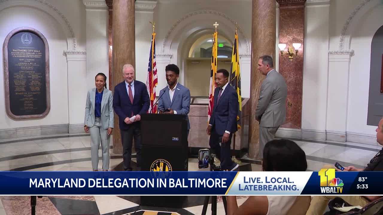 Maryland's congressional delegation shows full support for Mayor Scott ...