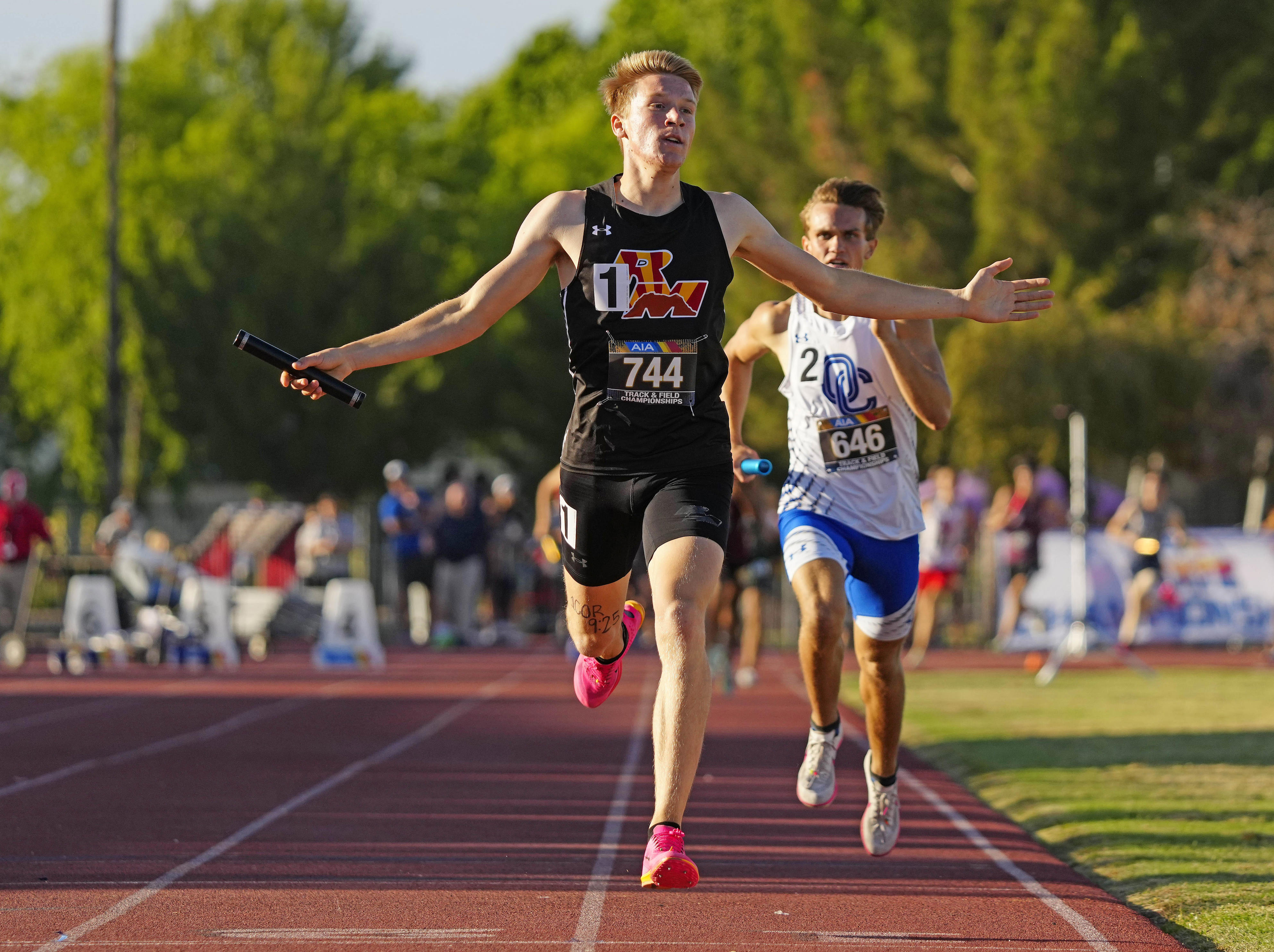 Elite track and field athletes balance missionary work, competition