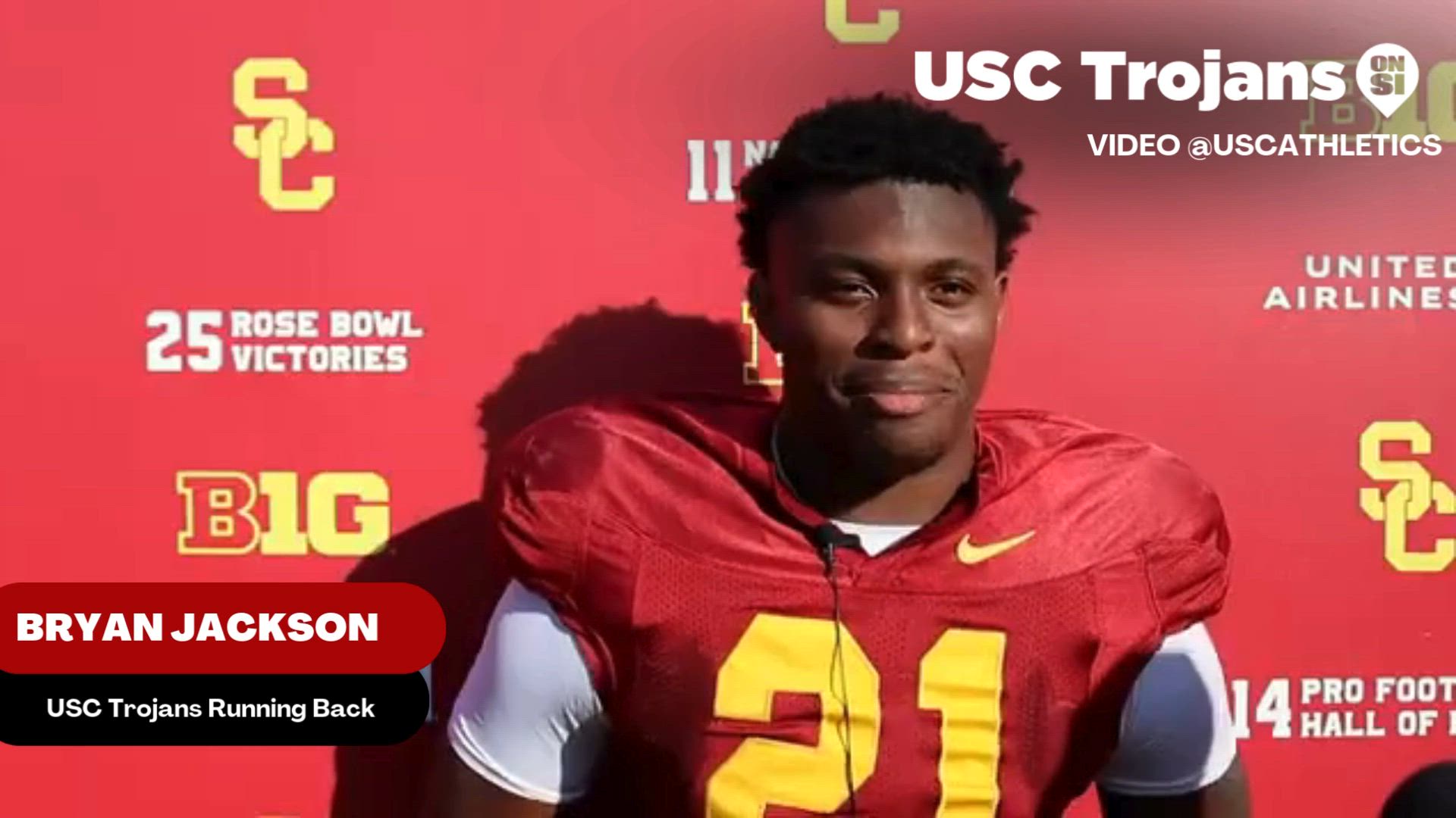 USC Trojans Running Back Bryan Jackson Addresses His Biggest Takeaway ...