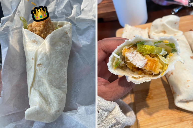 I Tried And Ranked Chicken Wraps From 5 Different Fast-Food Chains ...