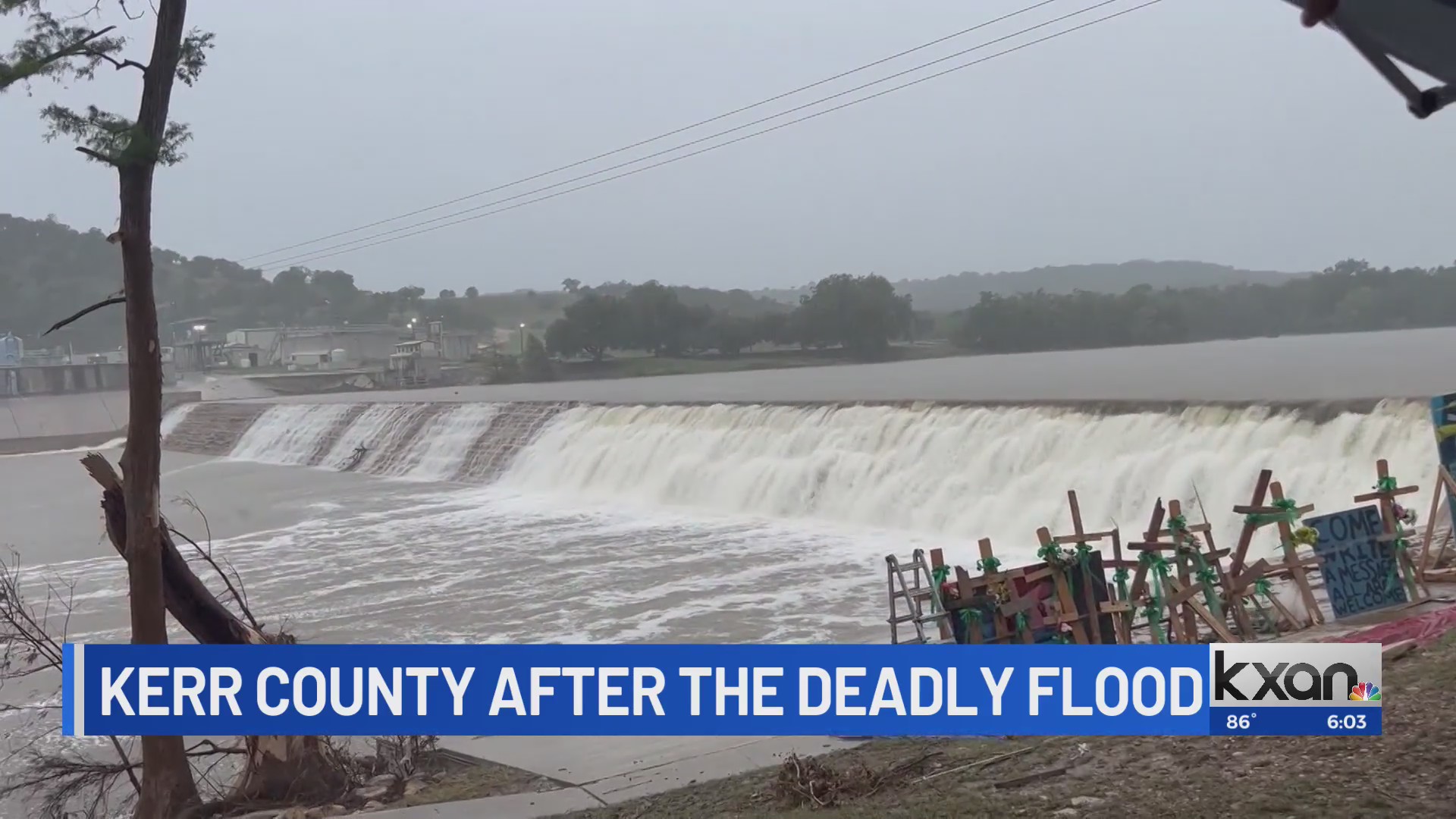 Rain continues to fall while Kerr County recovers from floods