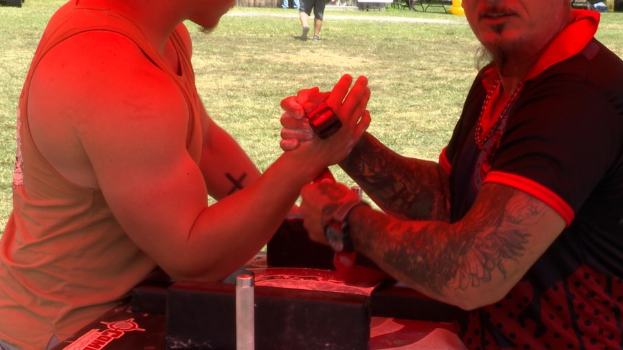 Local competitive arm-wrestling team looks to add more to their roster
