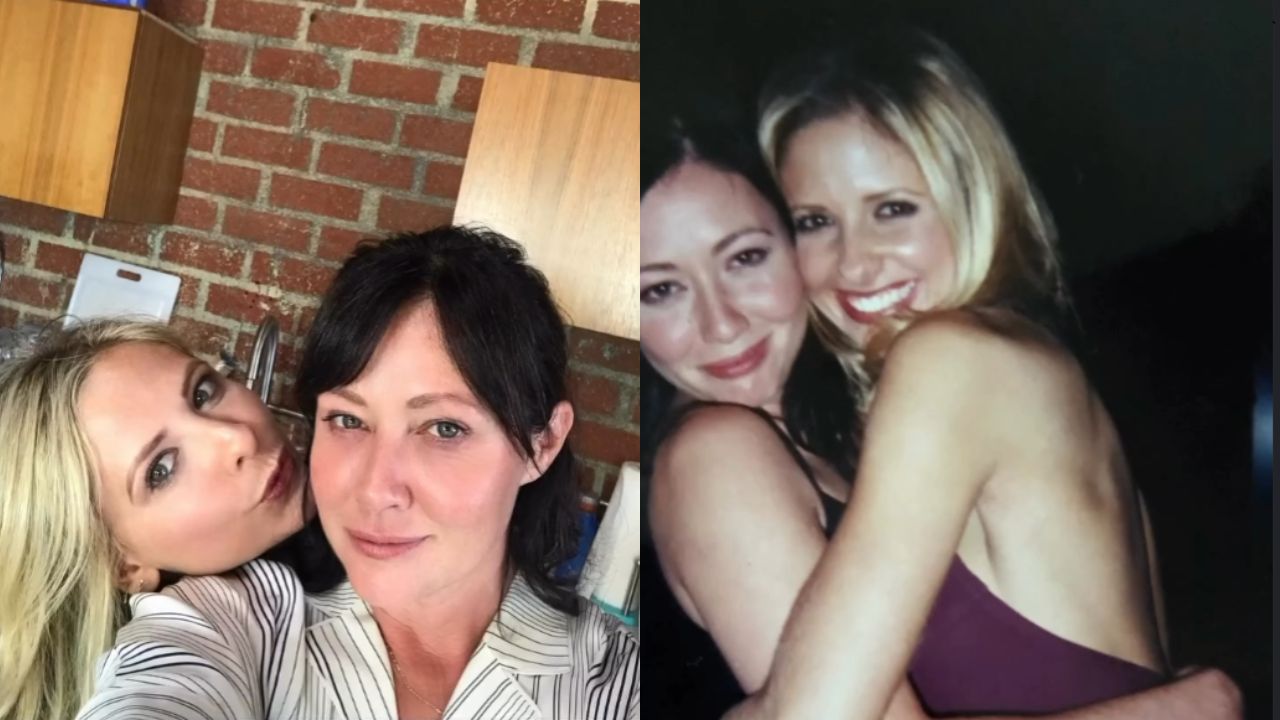Sarah Michelle Gellar faz homenagem a Shannen Doherty um ano após a ...