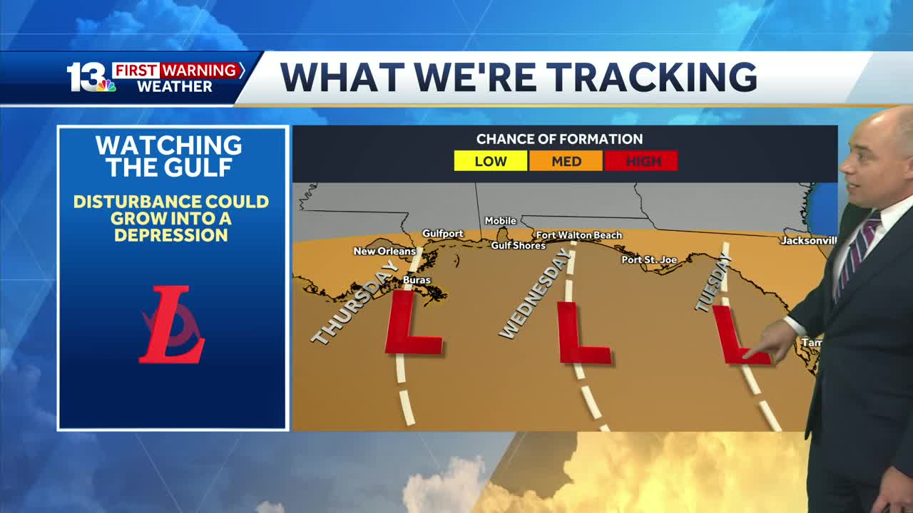 Tracking a Gulf Tropical Threat: National Hurricane Center raises the ...