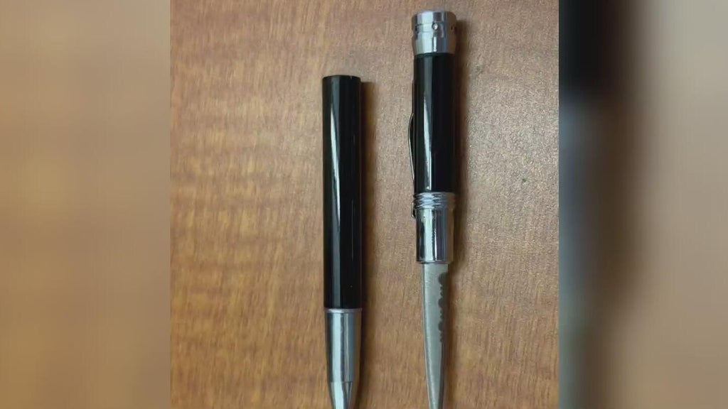 Pens with hidden knives accidentally given away at Michigan State ...