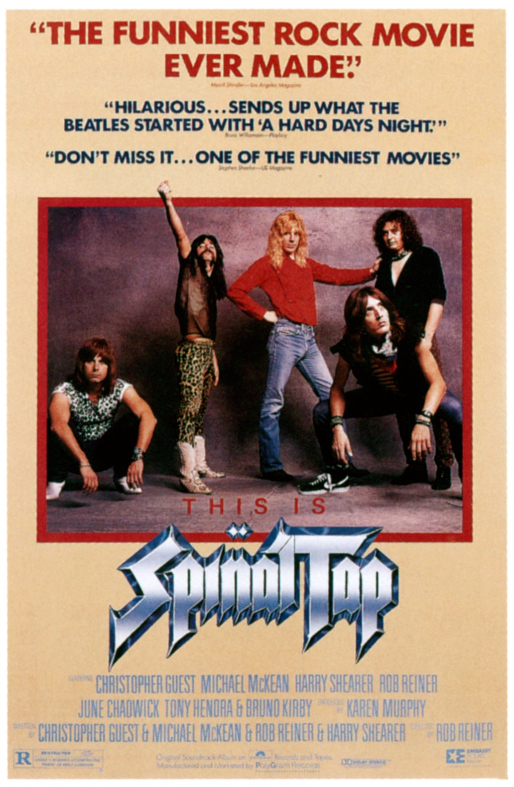 David Kaff, keyboardist who played Viv Savage in ‘This Is Spinal Tap ...