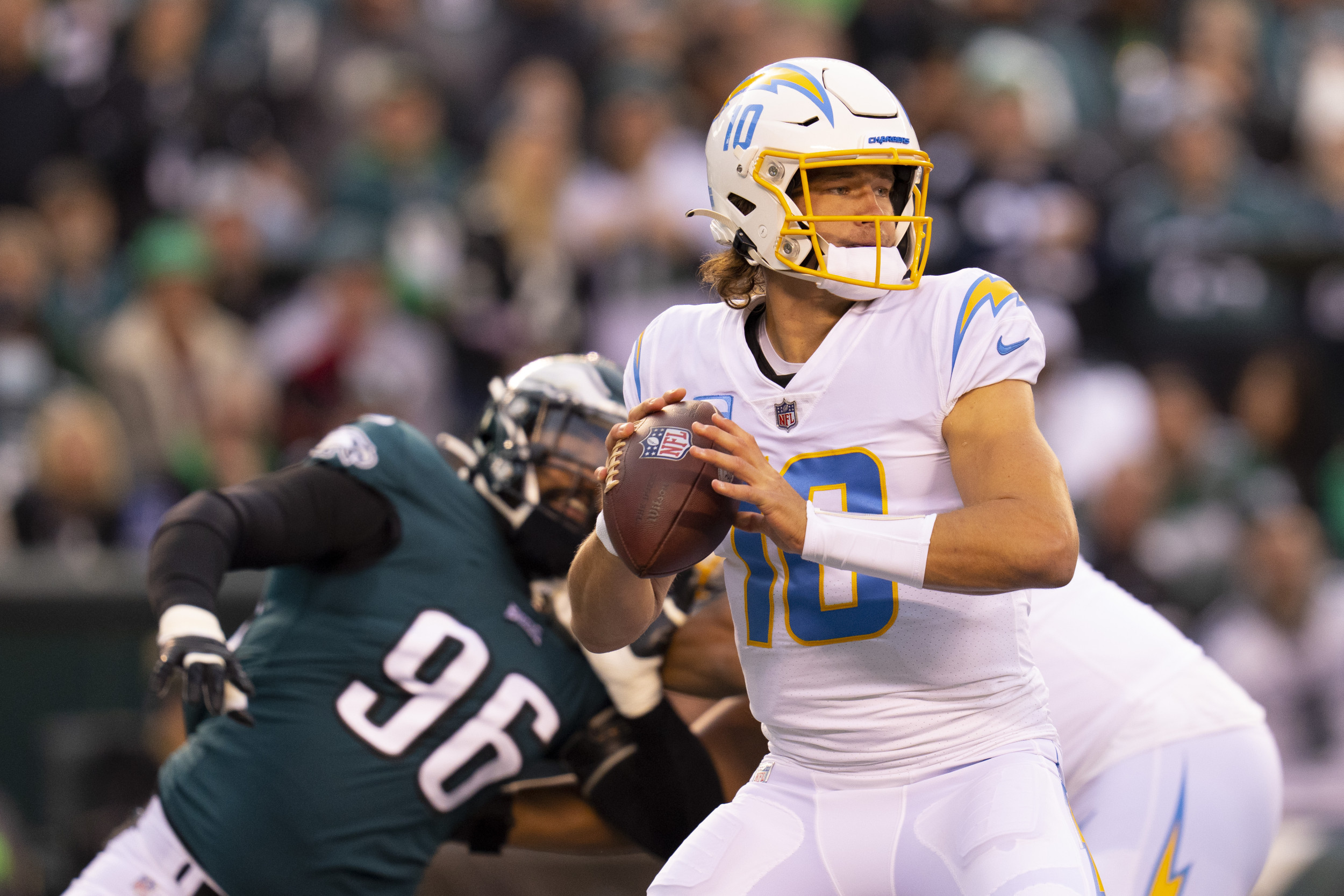 Ex-NFL Champ Rips Justin Herbert in Defense of Eagles' Jalen Hurts