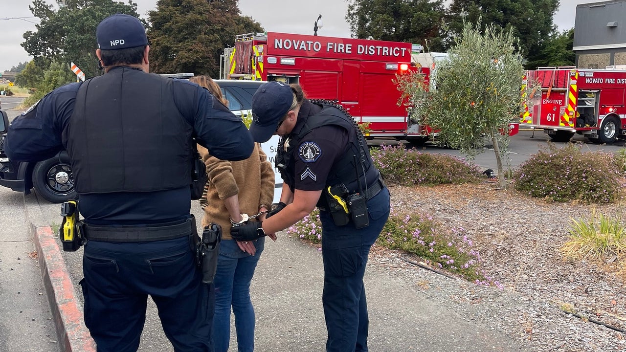 Woman arrested for hate crime, allegedly set Novato church property on fire