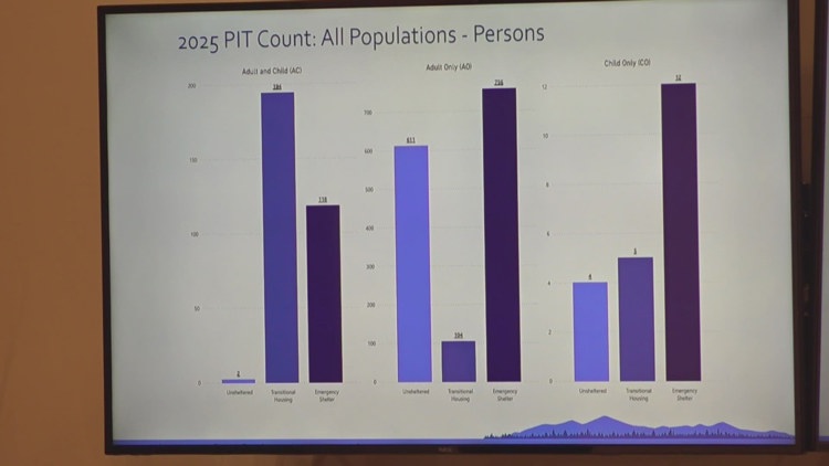 2025 Point-in-Time Count shows overall decrease in homelessness in ...