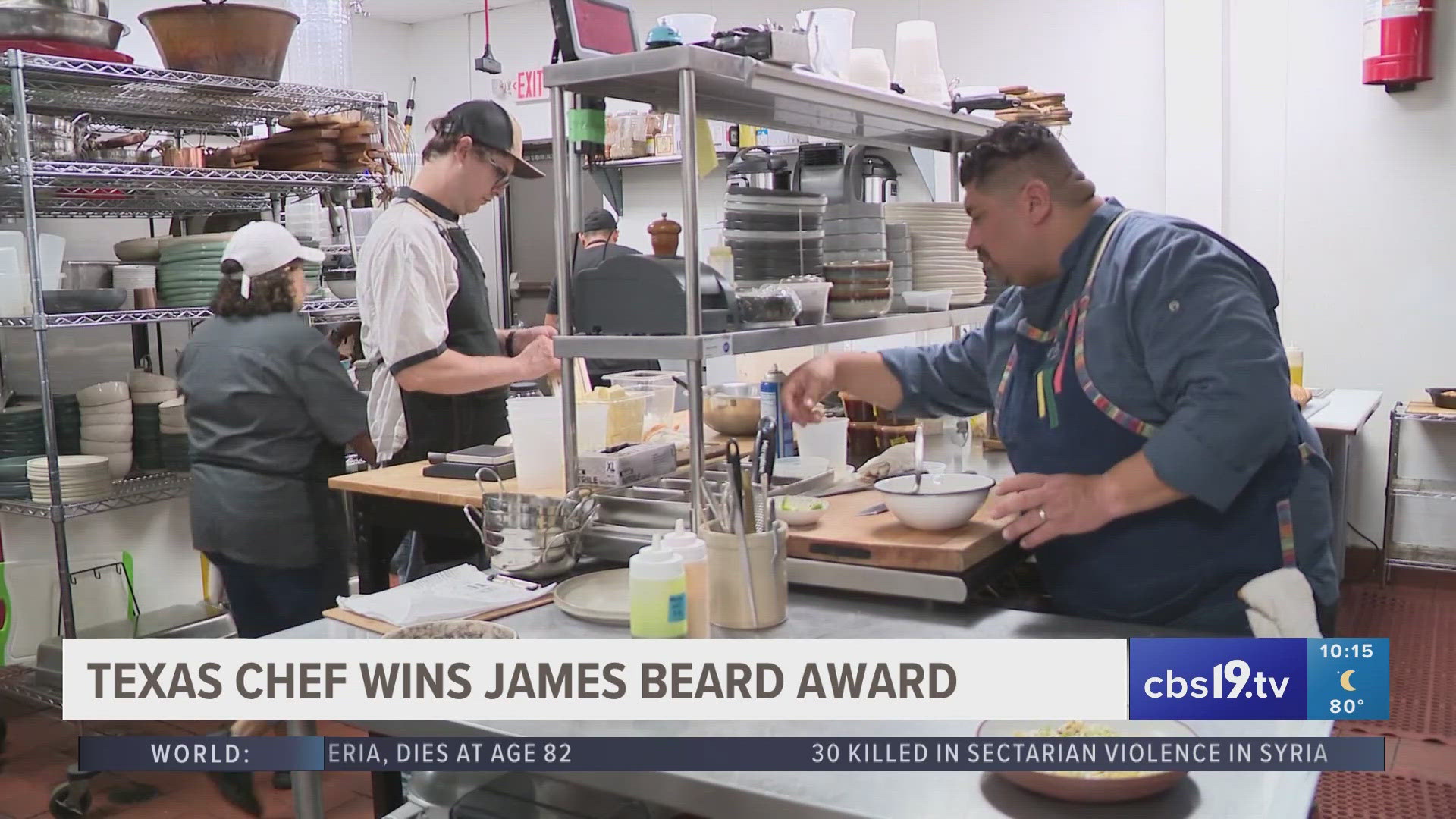 Texas chef wins James Beard award