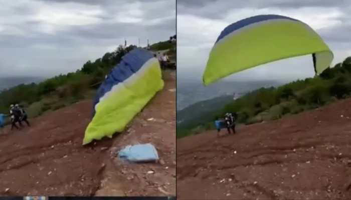 Caught On Camera: Gujarat Tourist Dies In Dharamshala Paragliding Crash ...