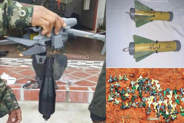 Aumentan ataques con drones cargados con explosivos contra las Fuerzas ...