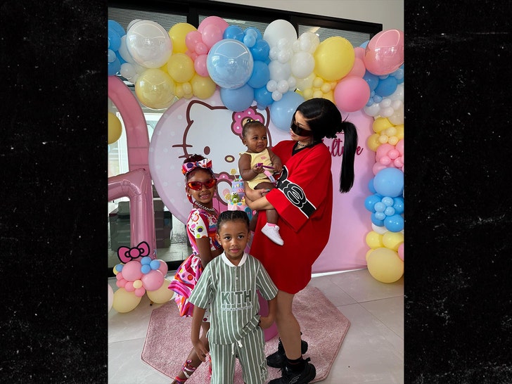 Cardi B Cashes In on Custom 'Hello Kitty' Cake for Kulture's Birthday