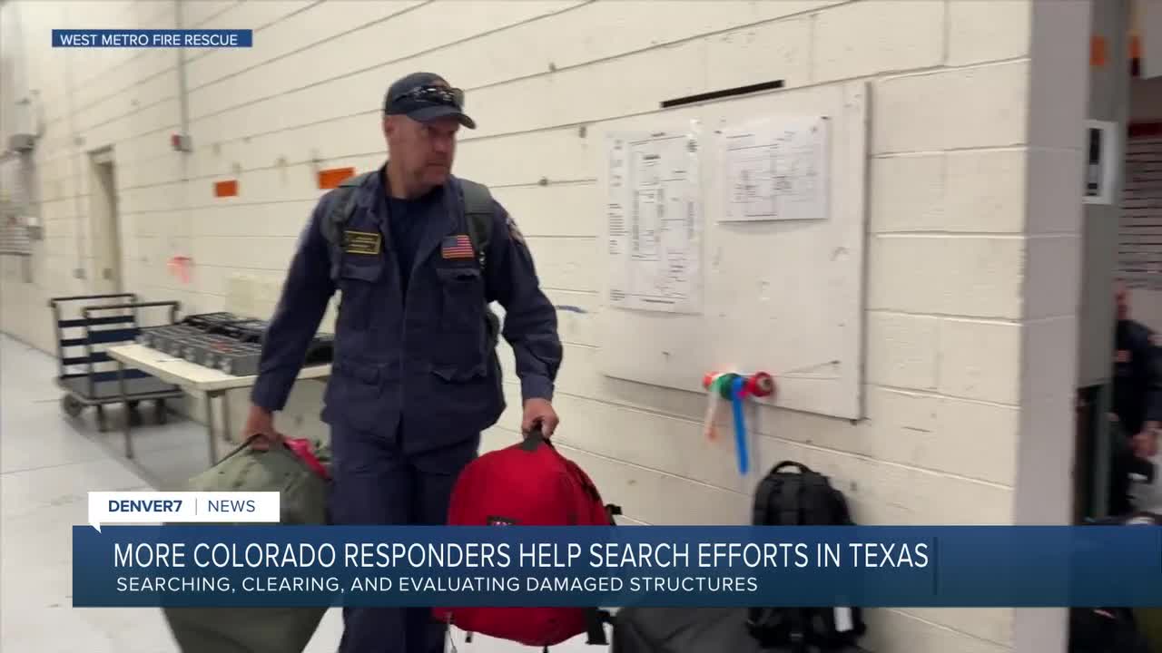 More Colorado Task Force 1 crews deploy to Texas to help with recovery ...