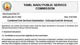 TNPSC Group 2 Notification 2025 Out: Application Process Begins For 645 ...