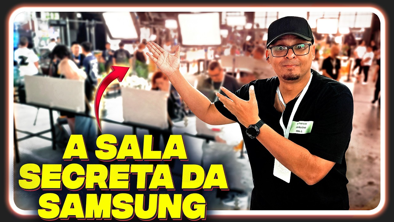 O MUNDO QUERIA VER! A SALA SECRETA DA SAMSUNG - Como funciona os ...