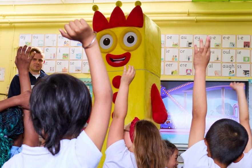 Hucknall firm brings Numberblocks magic to Leicestershire primary school