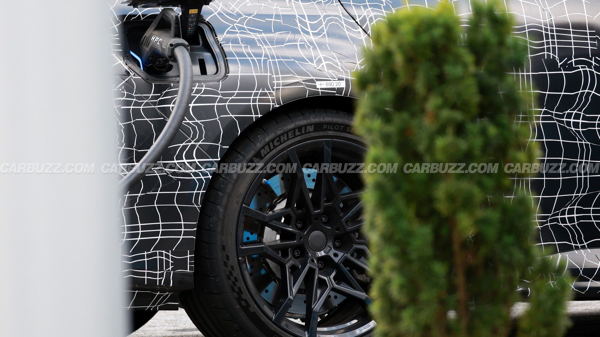 BMW M3 EV Prototype Spy Photos Show It In Town For Nurburgring Testing