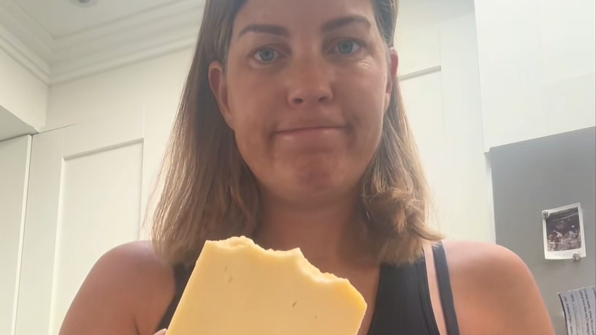Mum finds teeth marks on block of cheddar after son makes sandwich ...