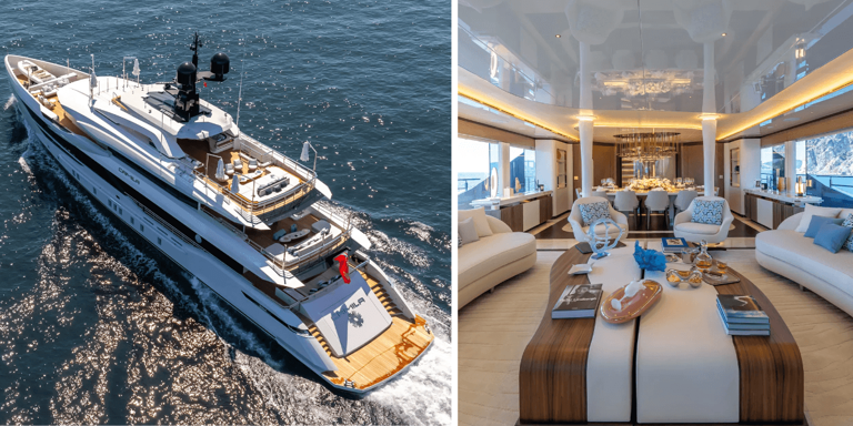 52-meters yacht: Dagtid vattenpark, kvällstid nattklubb