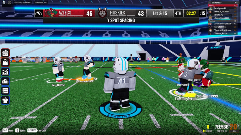 [SEASON 17] NFL Universe Football Codes (August 2025)