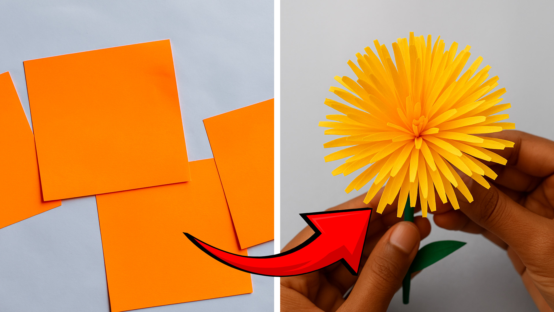 How to Make Paper Flower | Easy DIY Paper Flower Tutorial for Beginners 🌸 ️