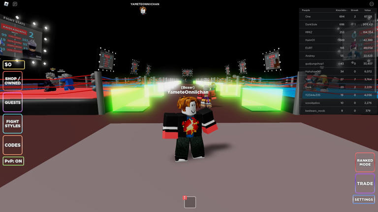 [MOTHER OF ALL OMLETTES] Untitled Boxing Game Codes (November 2025)