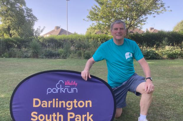 Dad stages Darlington run in aid of suicide charity in memory of his son