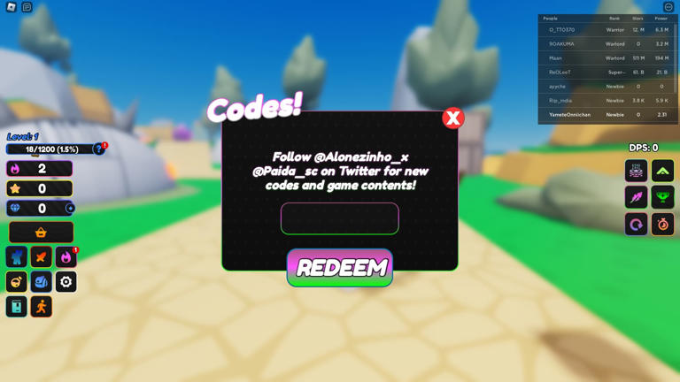 Anime Lost Simulator Codes (August 2025)