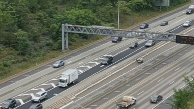 PennDOT monitoring second weekday of new traffic pattern on the Parkway ...